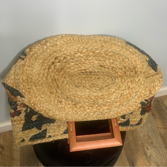Antik Kraft | Bags | Antik Kraft Anthropologie Boho Floral Pallavi Jute ...